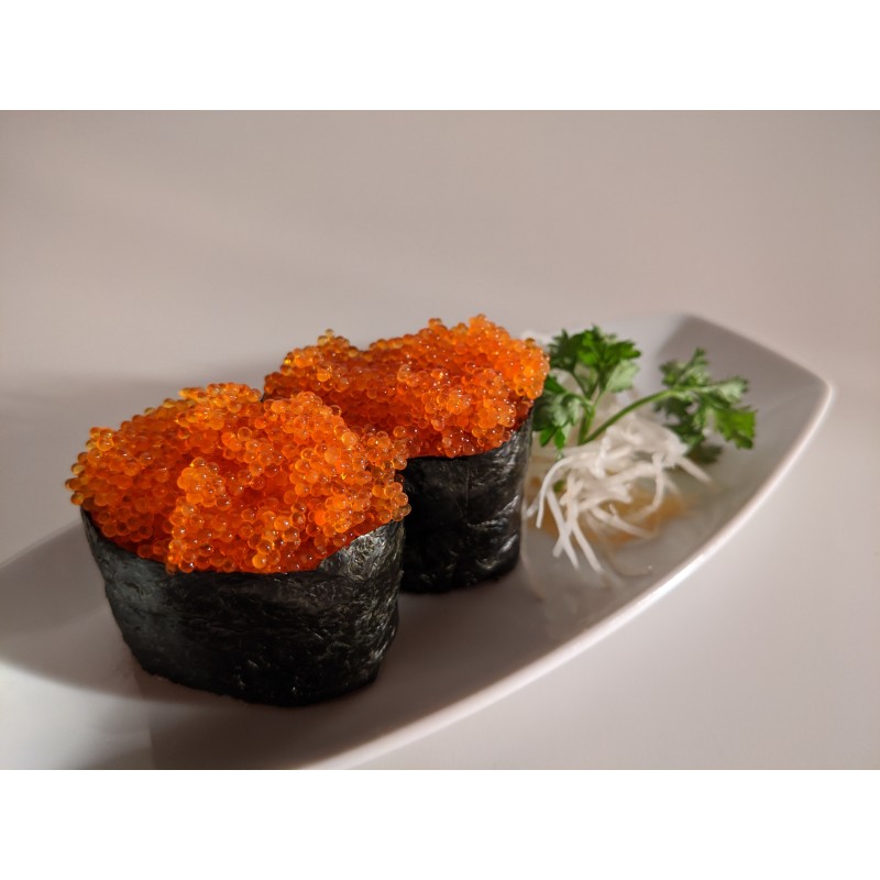 Les meilleurs tobiko gunkan par les chefs japonais Kyo Sushi
